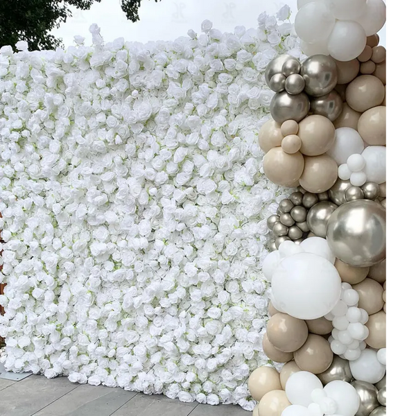 White Flower wall Backdrop - bougieeventals