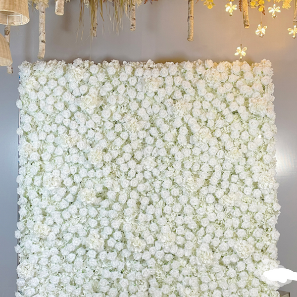 White Flower wall Backdrop - bougieeventals