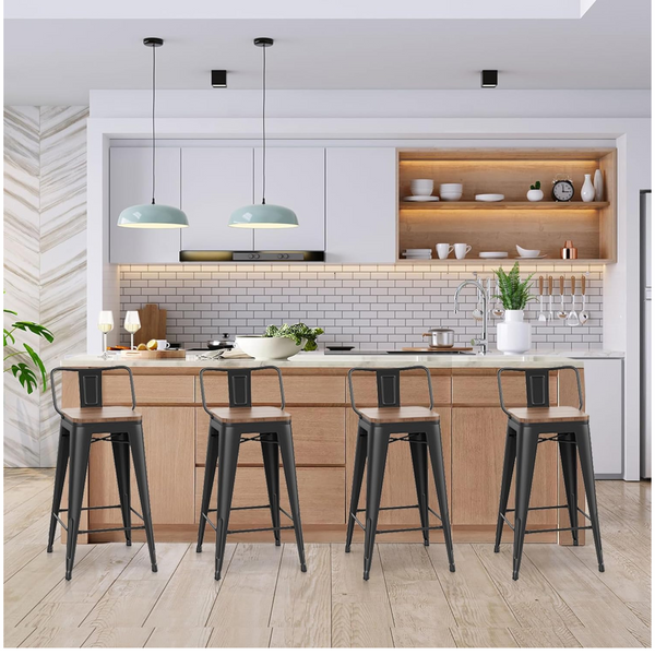 Howard Bar Stool - Black - bougieeventals